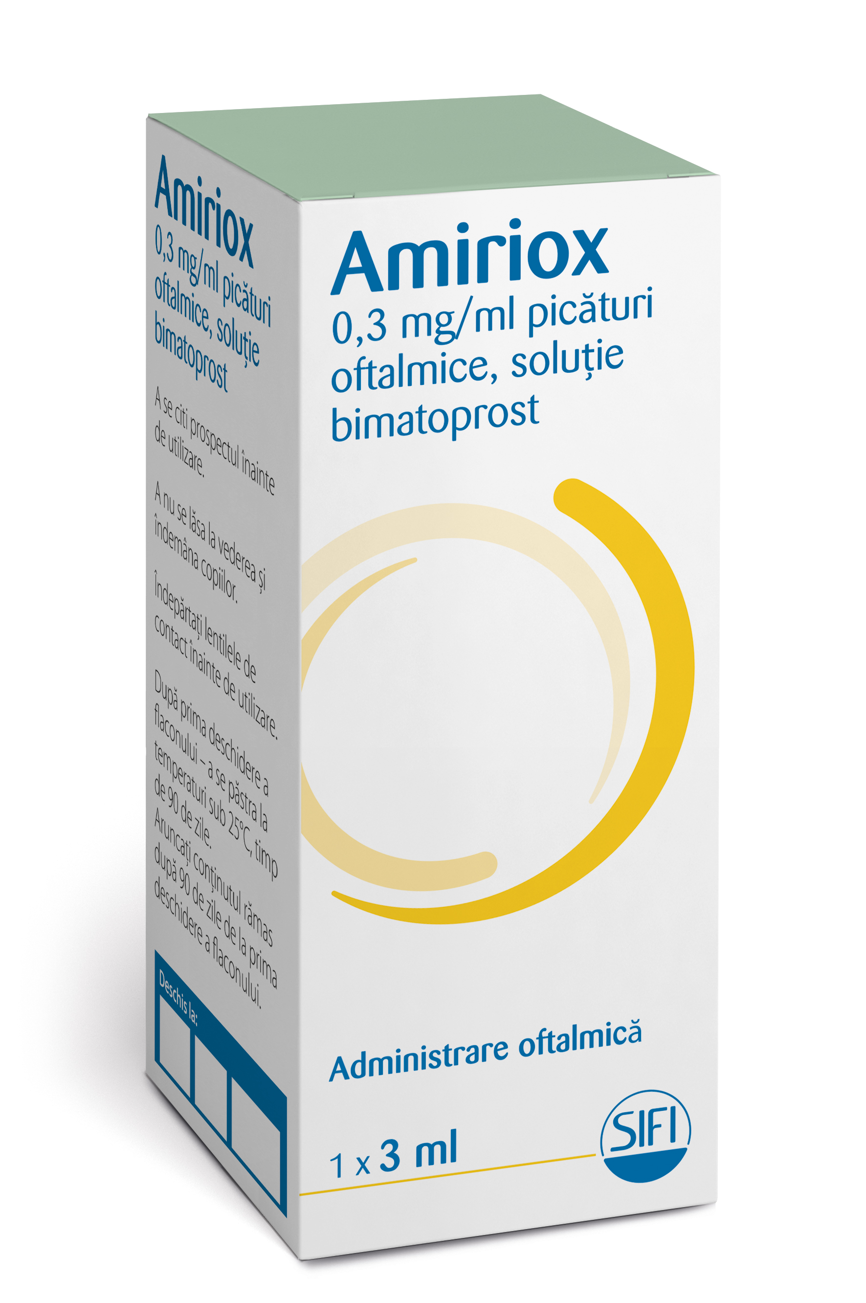 Product Item: Amiriox 0,3 mg/ml,picaturi oftalmice 1x3